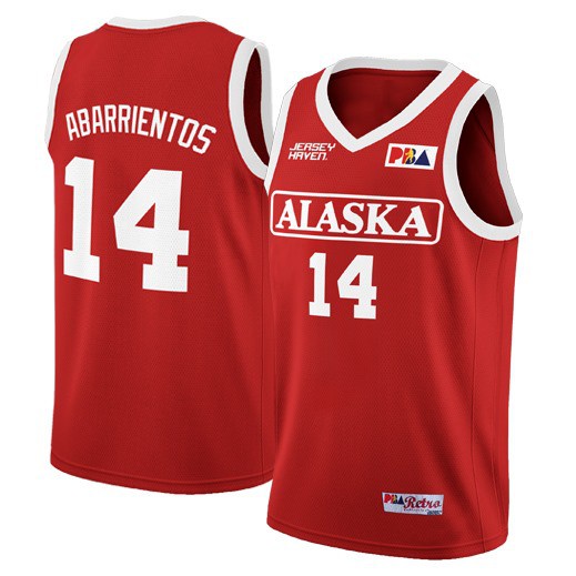 PBA Retro Alaska Johnny Abarrientos Replica Jersey FULL SUBLIMATION ...