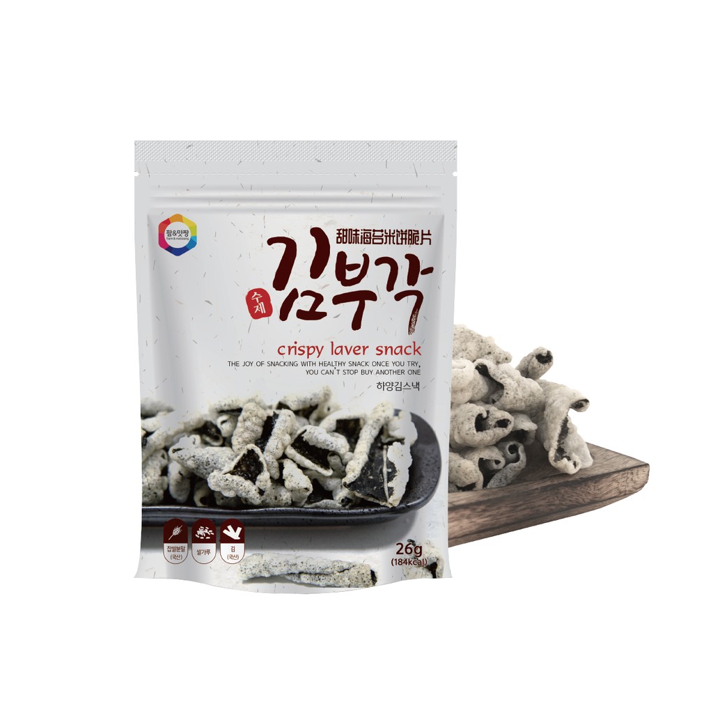 〔KOREA No.1 PRODUCT〕Farm & Matzzang CRISPY SNACK LAVER (26g X 7PACK ...