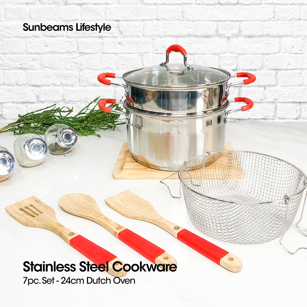 SLIQUE Master Cook Collection Stainless Steel Pots & Pans | Cookware ...