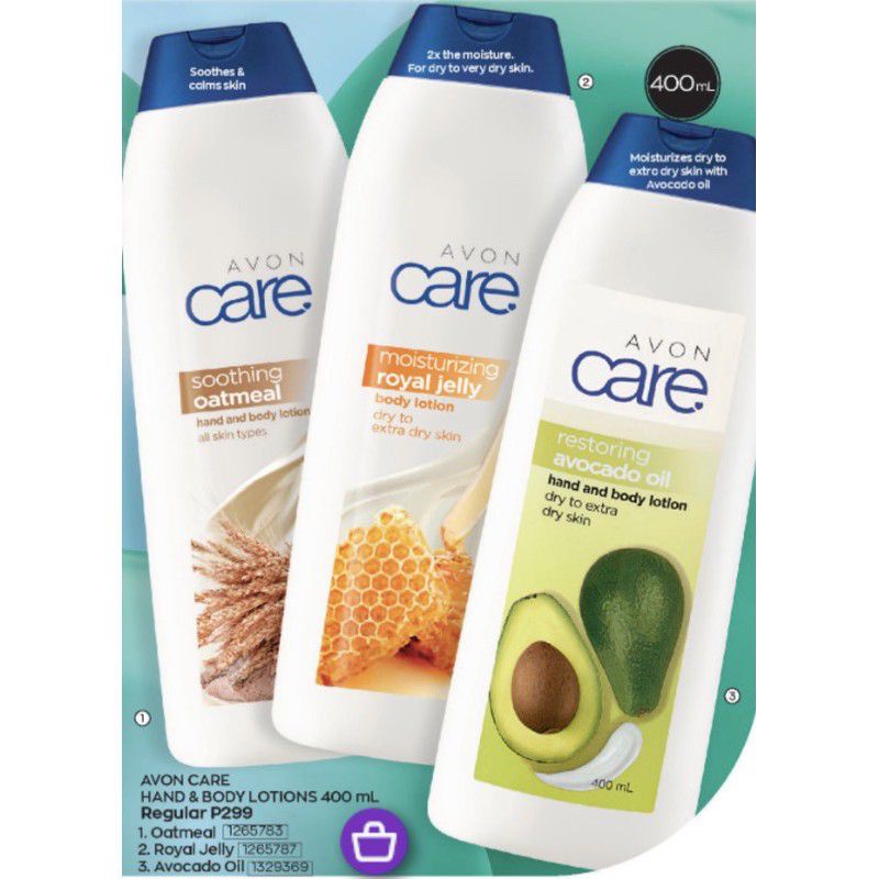 AVON Care Hand and Body Lotion 400ml | Shopee Philippines