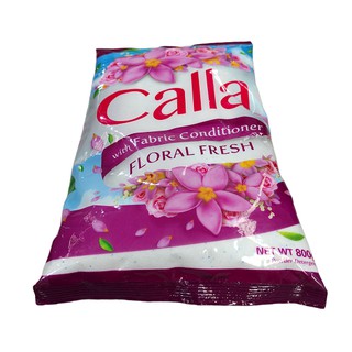 Calla Detergent Powder Fabcon Floral Fresh V 800g | Shopee Philippines