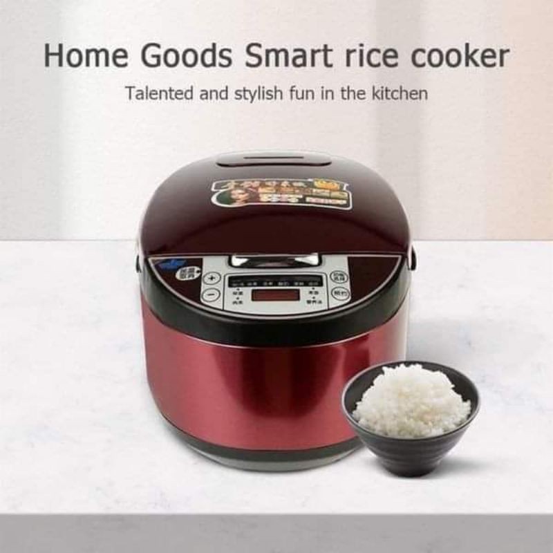 Multi-functional smart rice cooker 5L silver cerst rice cooker 5L Non ...