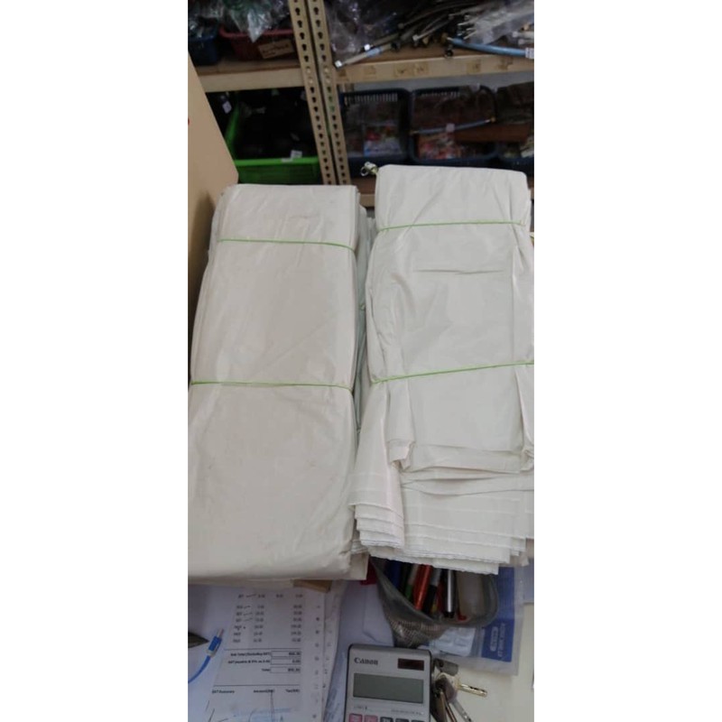 9FT X 20FT TRANSPARENT PE SHEET / TRANSPARENT COVER SHEET / CLEAR ...