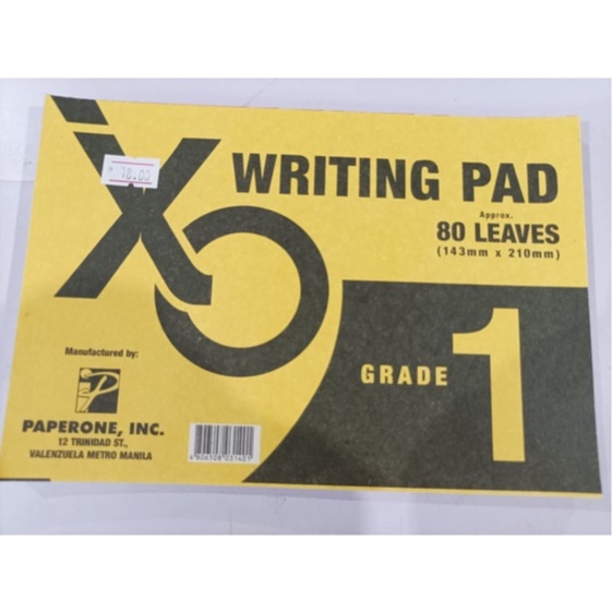 pad paper grade 1,2,3,4 80 sheets office and school supplies | Shopee ...