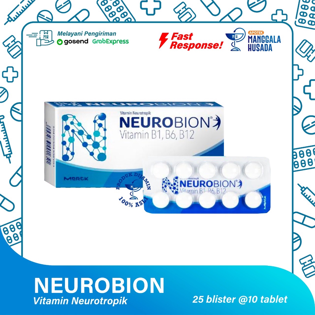 Neurobion TAB 25 BLISTER @ 10 TABLETS | Shopee Philippines