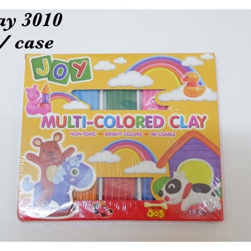 Joy Multi-colored Clay 10 in 1 (3010) | Shopee Philippines