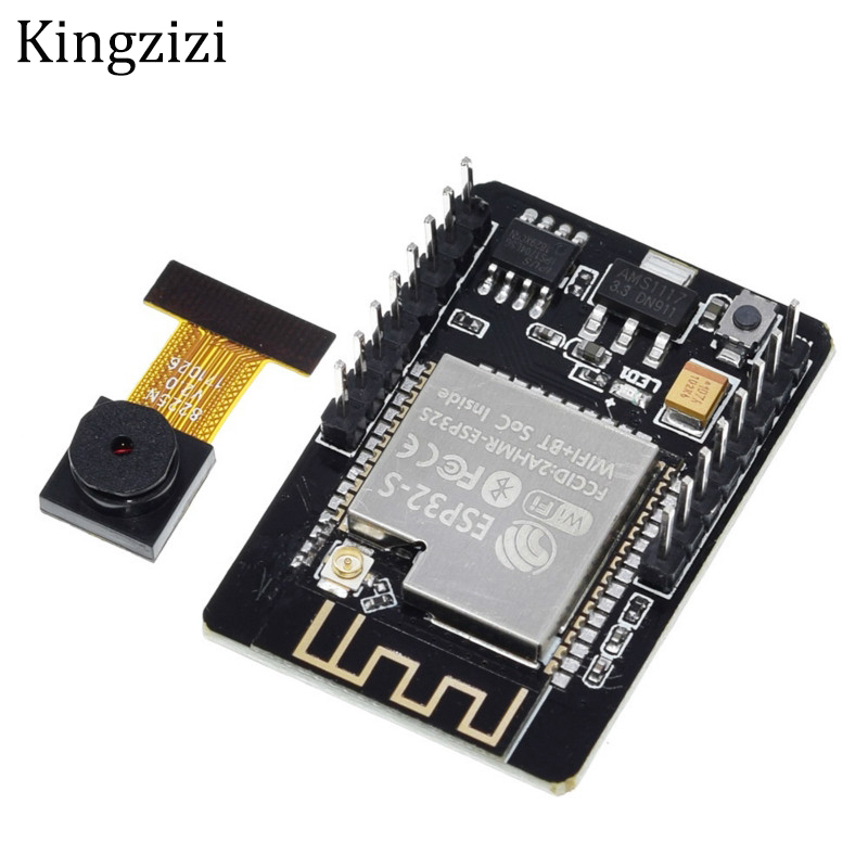 ESP32-CAM WiFi + Bluetooth Module Camera Module Development Board ESP32 with Camera Module ...