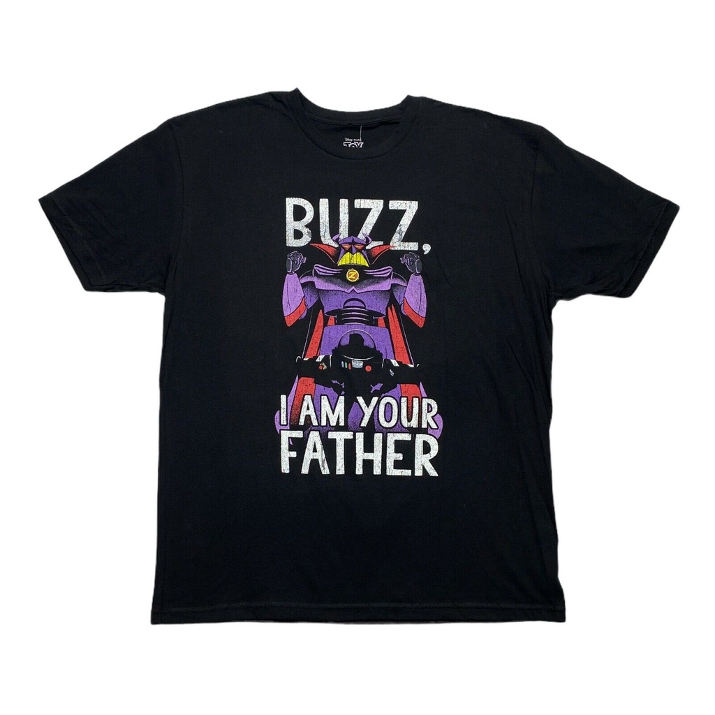 Toy Story Emperor Zurg Buzz I Am Your Father Black T-Shirt Disney Pixar ...