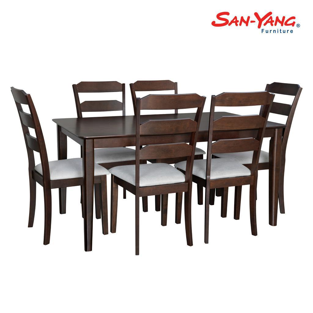 San-Yang Six Seater Dining Set 300076 | Shopee Philippines