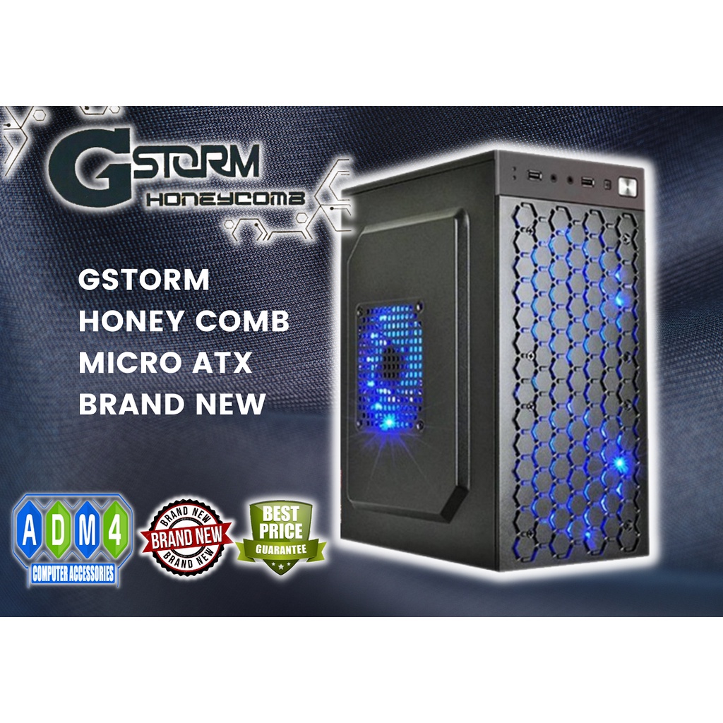 GSTORM HONEY COMB MINI TOWER DESKTOP CASE | Shopee Philippines