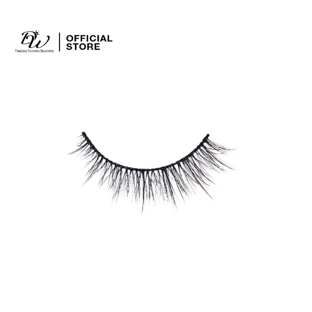 DW 5Pair 3D Soft Eyelash Handmade Wispy Fluffy Long Thicken Curl False ...