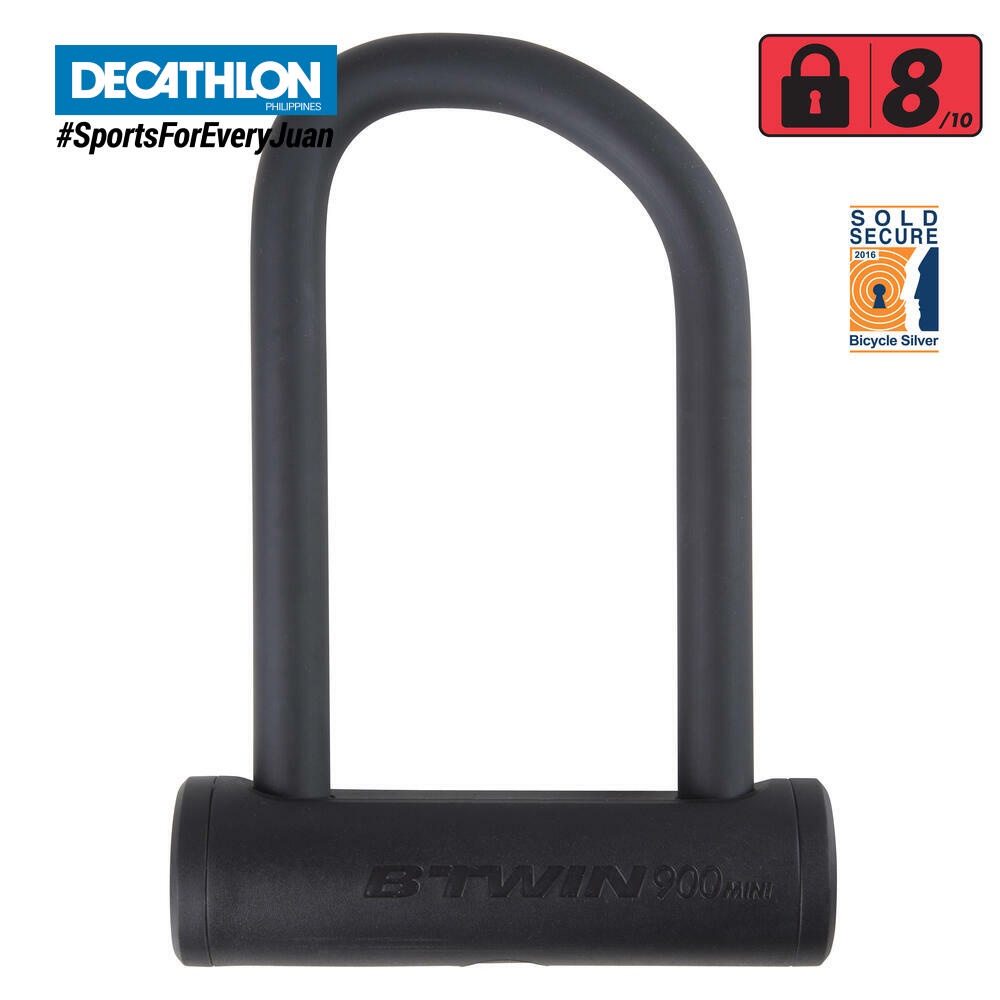 Decathlon Elops 920 Heavy-duty Bike U-Lock | Shopee Philippines