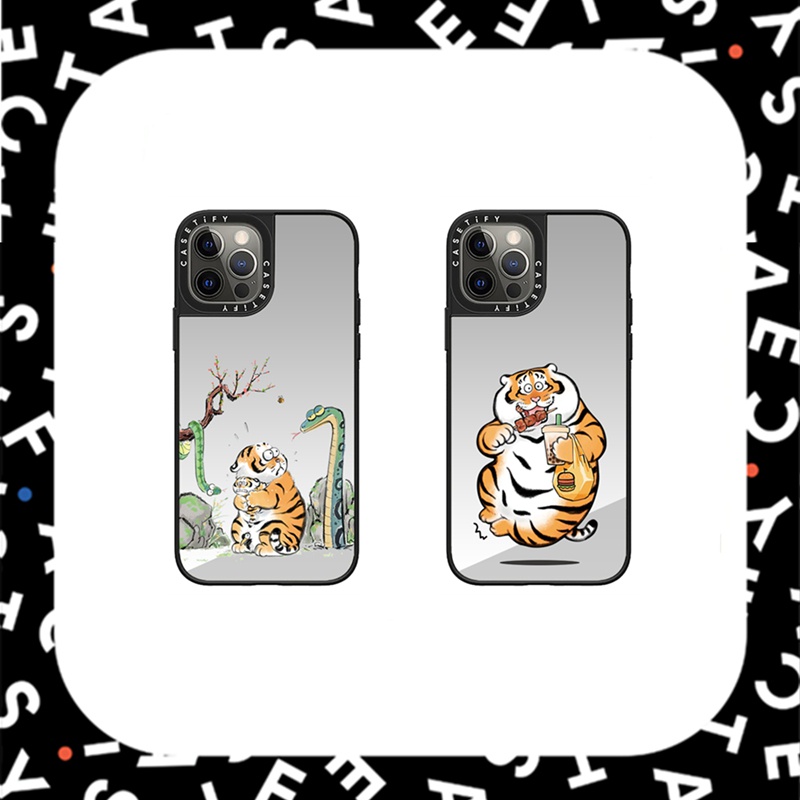 Casetify Ink Painting Tiger Mirror Soft Silicone Case Cover For iPhone ...
