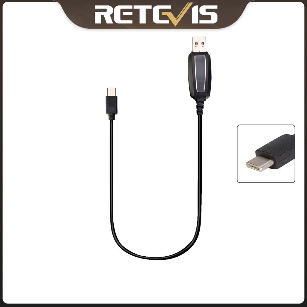 Retevis USB programming cable for RT20 RT65 RB19 | Shopee Philippines