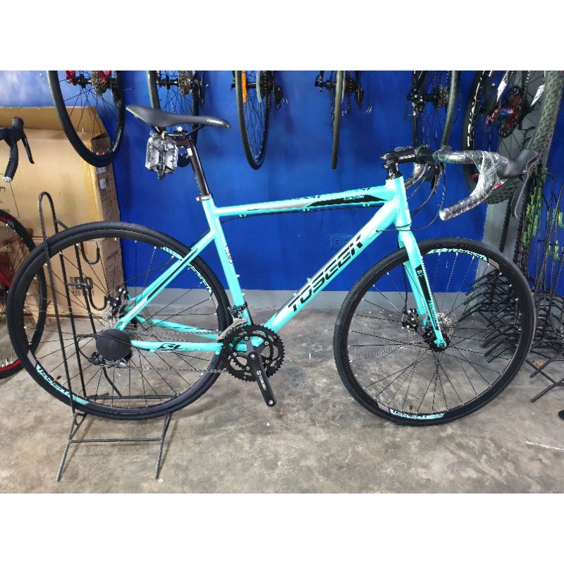 TOSEEK CHESTER 2x9 STI ROADBIKE 700c (with 4freebies) | Shopee Philippines