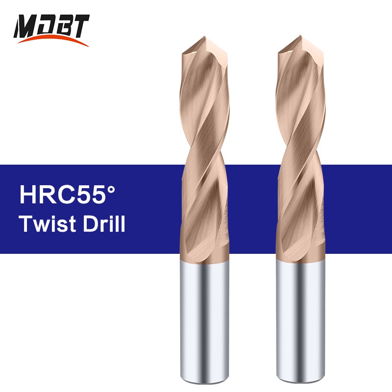 Solid Tungsten Carbide Coated Tip Twist Drill Bits Stainless Steel ...