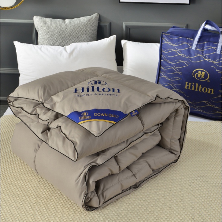Hotel quilt Hilton gift duvet double thick quilt core (send packaging ...