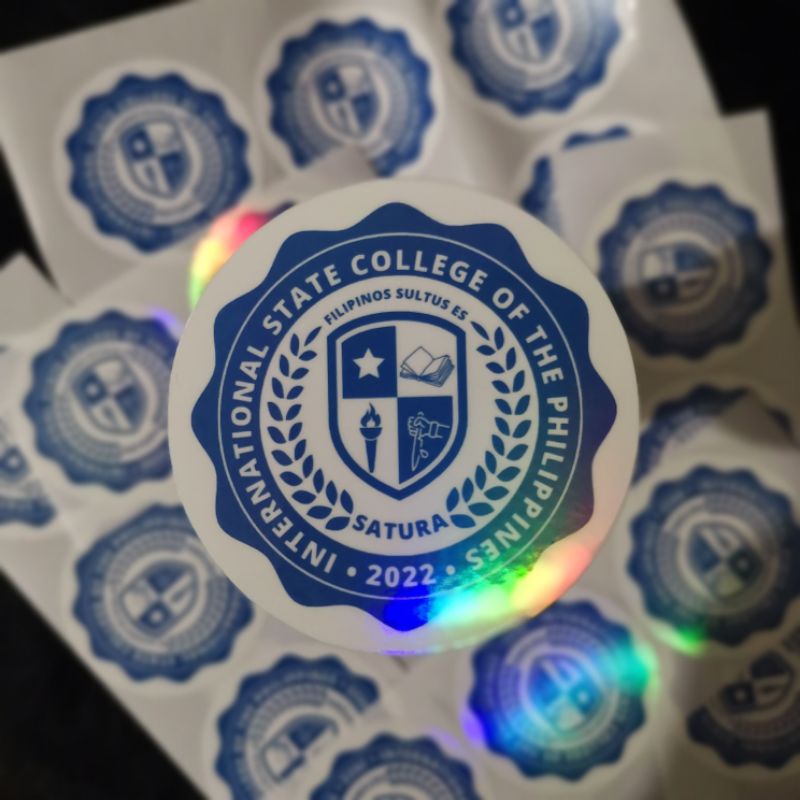 International State College of the Philippines Sticker / ISCP LOGO ...