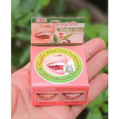 Isme Rasyan Herbal Clove Toothpaste 5g | Shopee Philippines