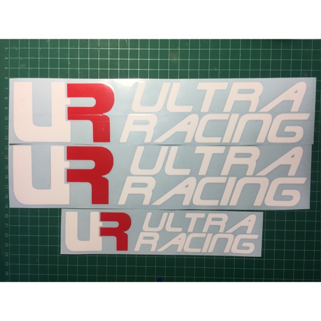 Sticker kereta Ultra Racing Myvi Axia Honda Proton Vios Almera Civic ...