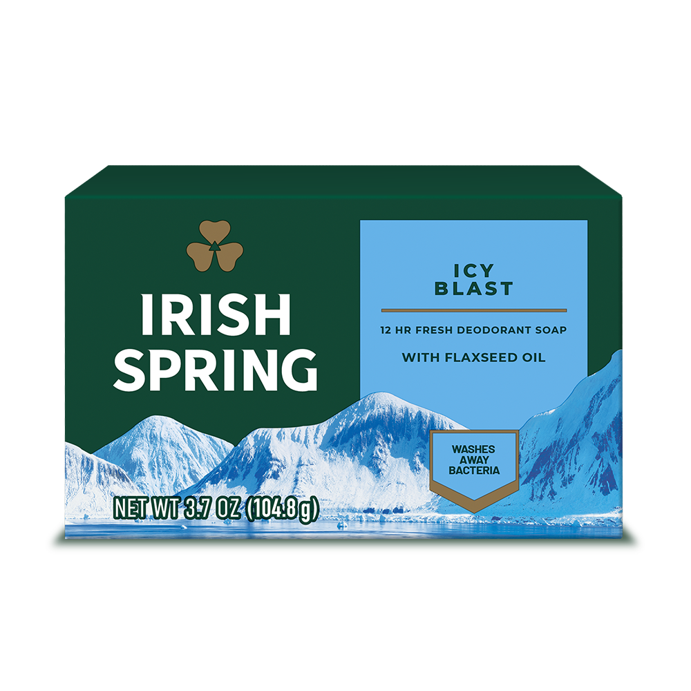 Irish Spring Icy Blast Body Soap 3.7oz | Shopee Philippines