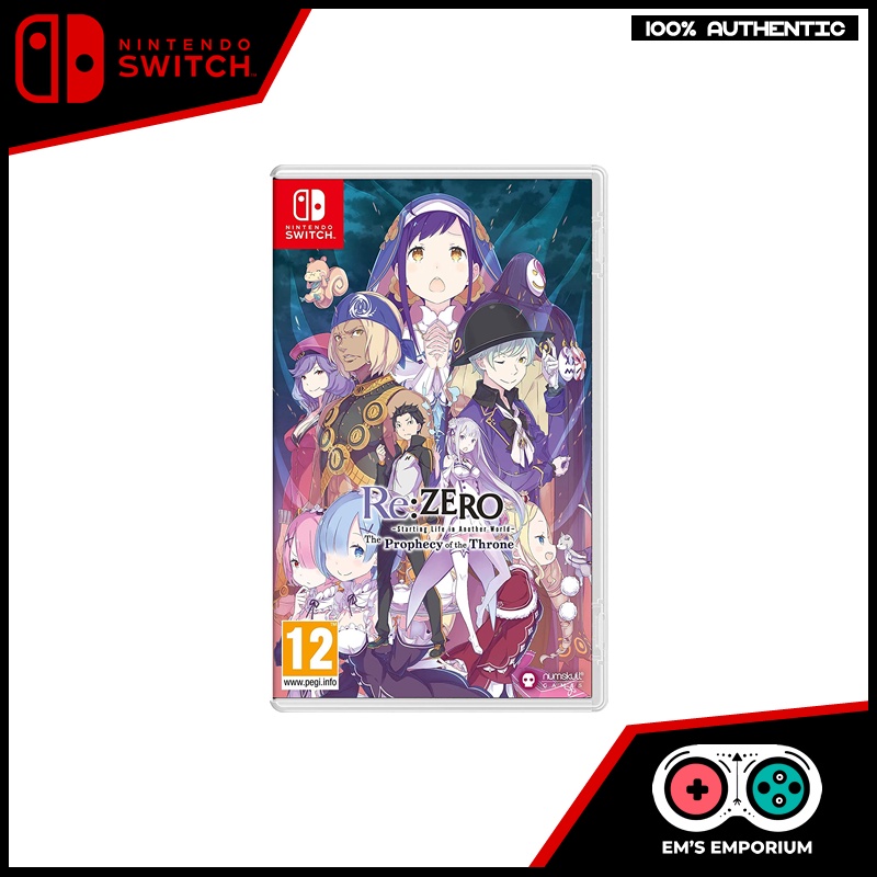 Nintendo Switch Games Re:ZERO - Starting Life in Another World: The ...