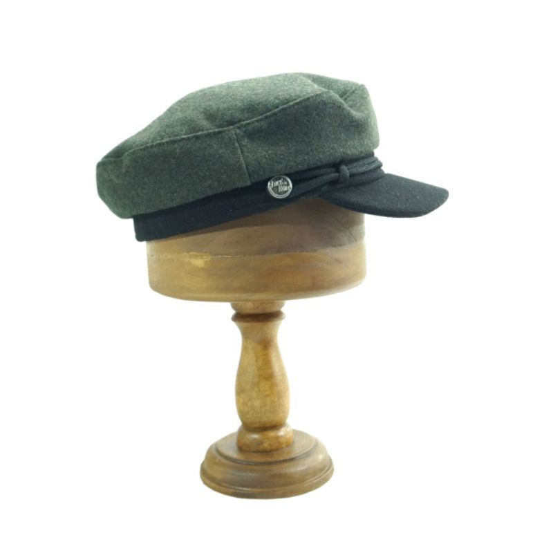 Tuckwoll - Fiddler hat/cap Green & Black (two tones) | Shopee Philippines