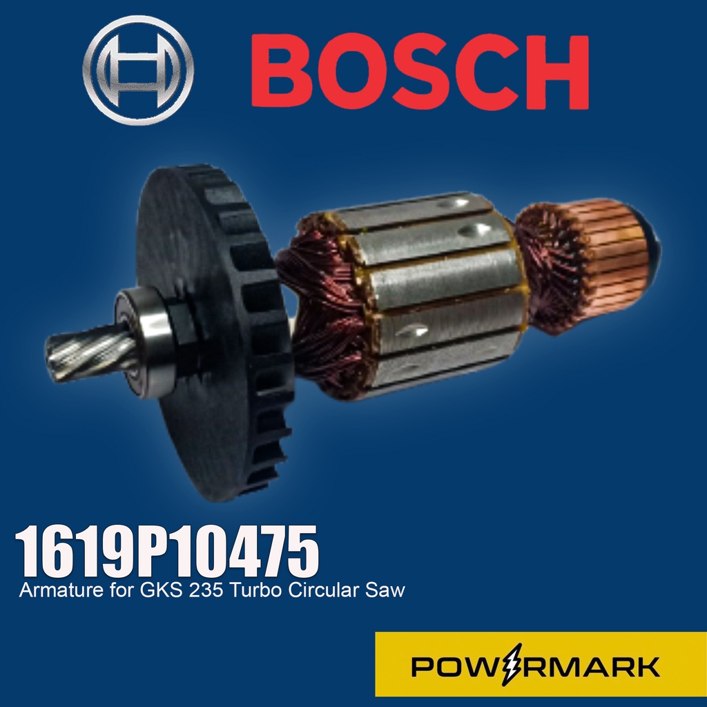 BOSCH 1619P10475 Armature for GKS 235 Turbo Circular Saw [POWERMARK ...