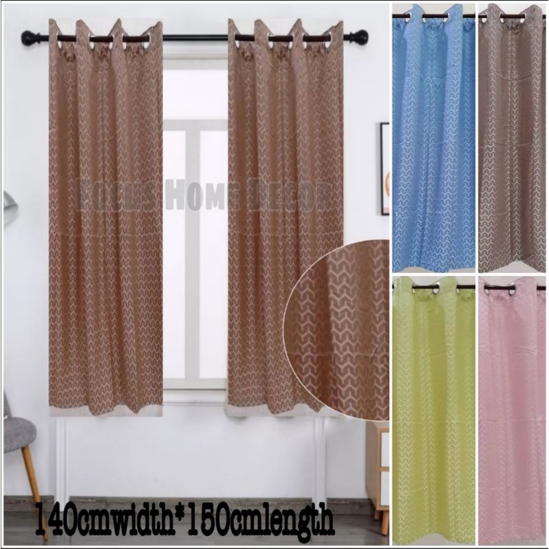 Elegant Light Shading Half Curtain or Semi Black out Half Curtain #WJ ...