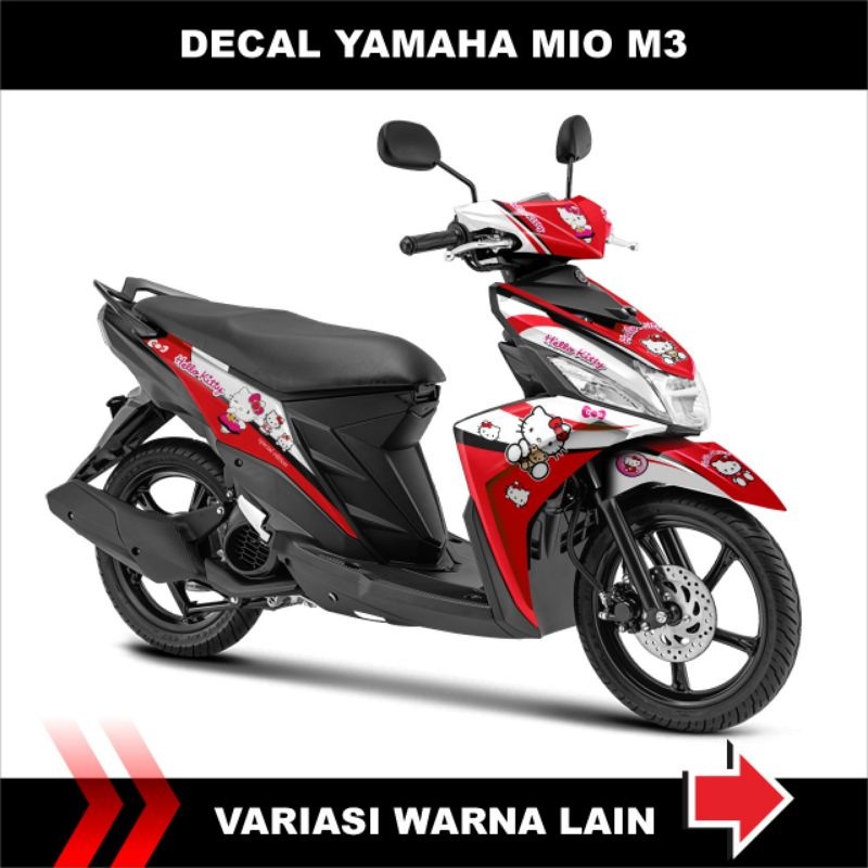 Yamaha Mio M3 Full Body Decal Sticker/Mio M3 Decal Sticker Variation ...