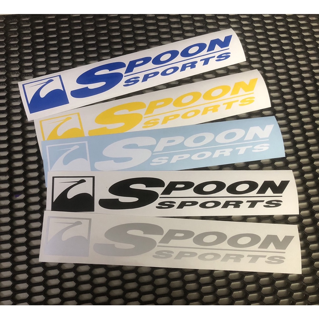 SPOON SPORTS Sticker Oracal Die Cut Car Styling Honda JDM Style ...