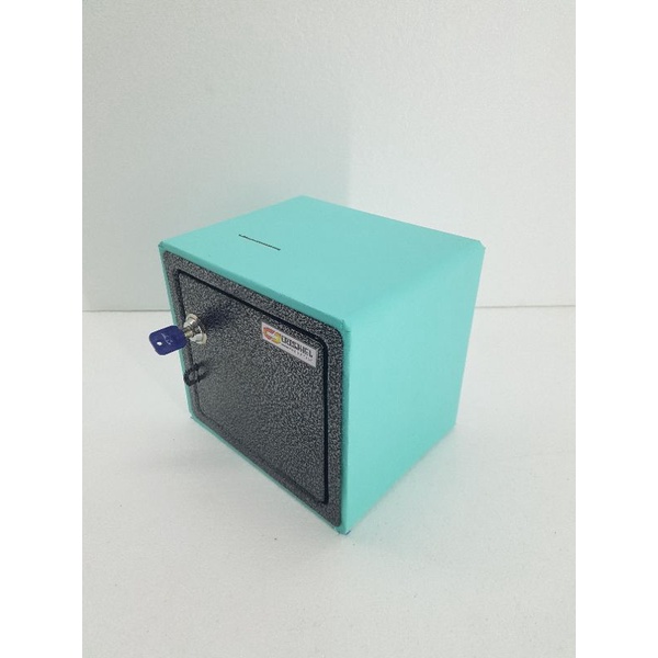 MINI-TURQUOISE Alkansya Vault & Multipurpose Safety Box (Classic ...