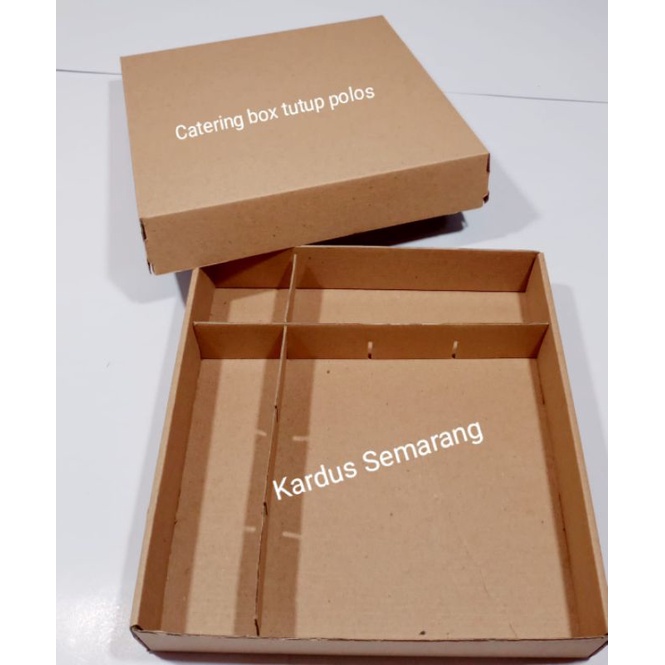 Plain CLOSED CATERING BOX UK. 25x25x5 (PER PCS) | Shopee Philippines