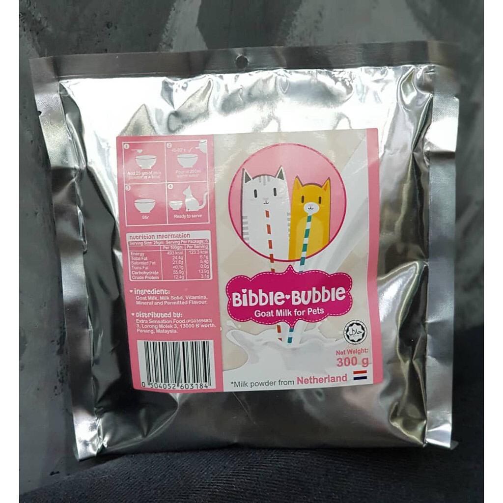 Bibble Bubble Goat Milk Powder / Cat and Dog Milk Powder - 300G/ 宠物羊奶粉 ...