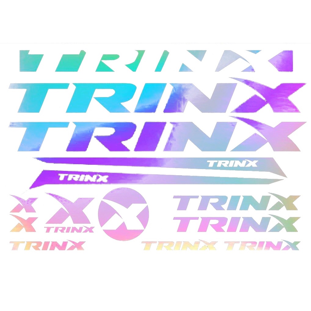 TRINX Bike Frame Set Decals Stickers MTB SPECIAL COLOR VINYL | Shopee ...