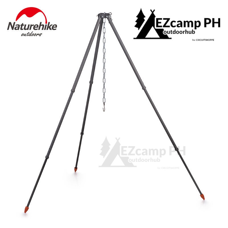 Naturehike Large Camping Cooking Tripod Lightweight Portable Hanging ...