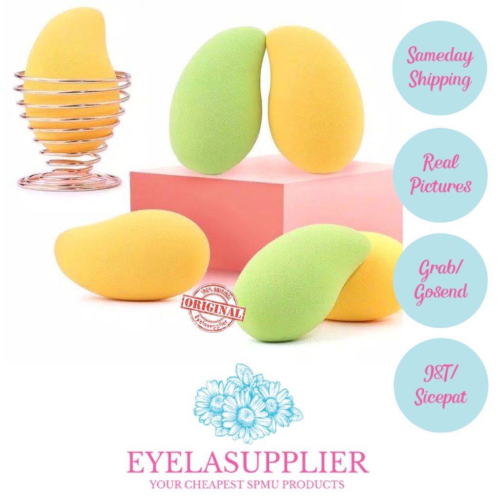 Mango Beauty Blender Sponge JUMBO LARGE MANGO SOFT Makeup HIGH QUALITY ...