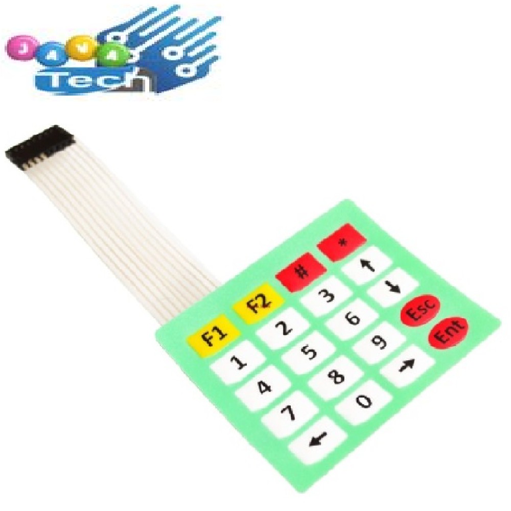 Membrane Switch Module Keypad 20 Key 4x5 Matrix Array 4x5 9 Pin ...