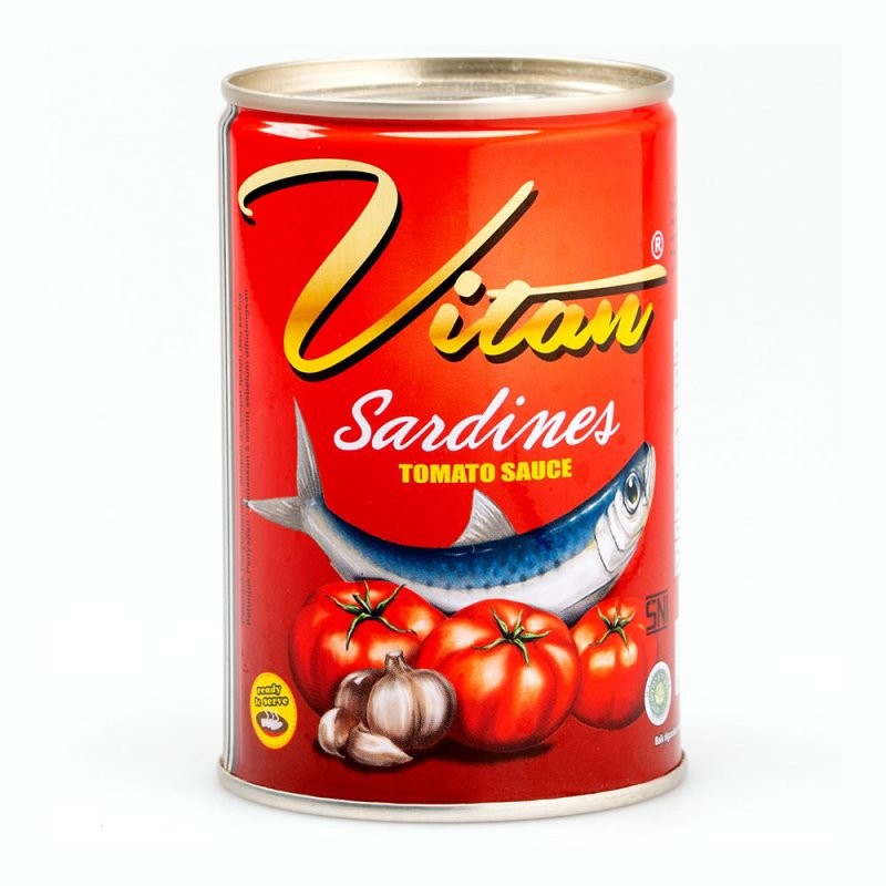 Vitan Sardines Canned Tomato Sauce 155g | Shopee Philippines