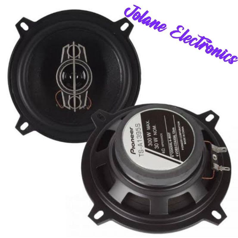 PIONEER TS-A1395S 5" CAR SPEAKER (SOLD AS PAIR) | Shopee Philippines