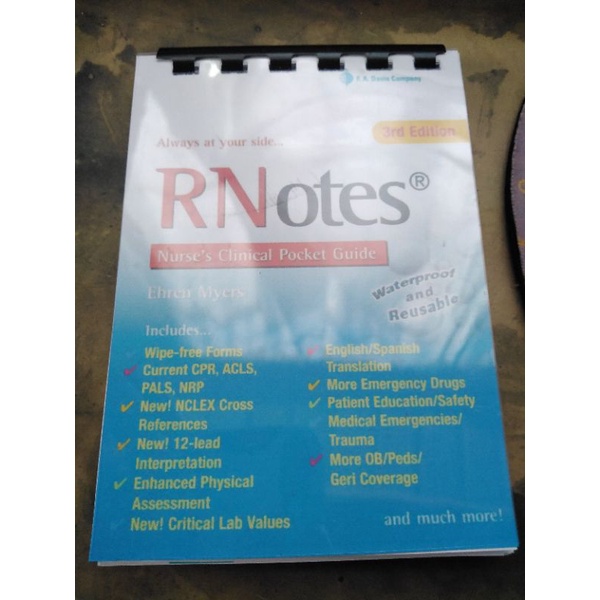 NURSING POCKET NOTES 2025 (NURSING CLINICAL POCKET GUIDE) NURSING NOTES ...