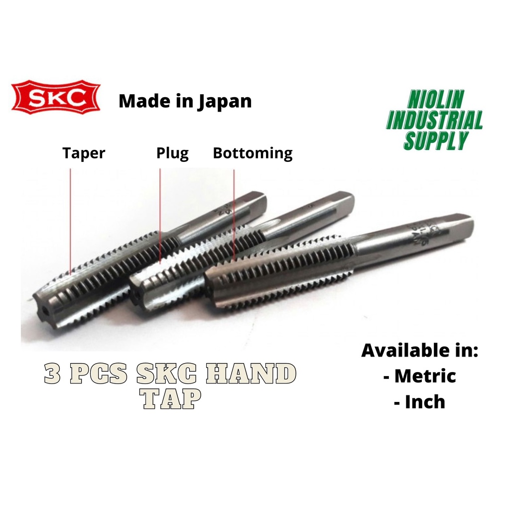 SKC Hand Taps ( Metric & Inch Sizes ) | Shopee Philippines