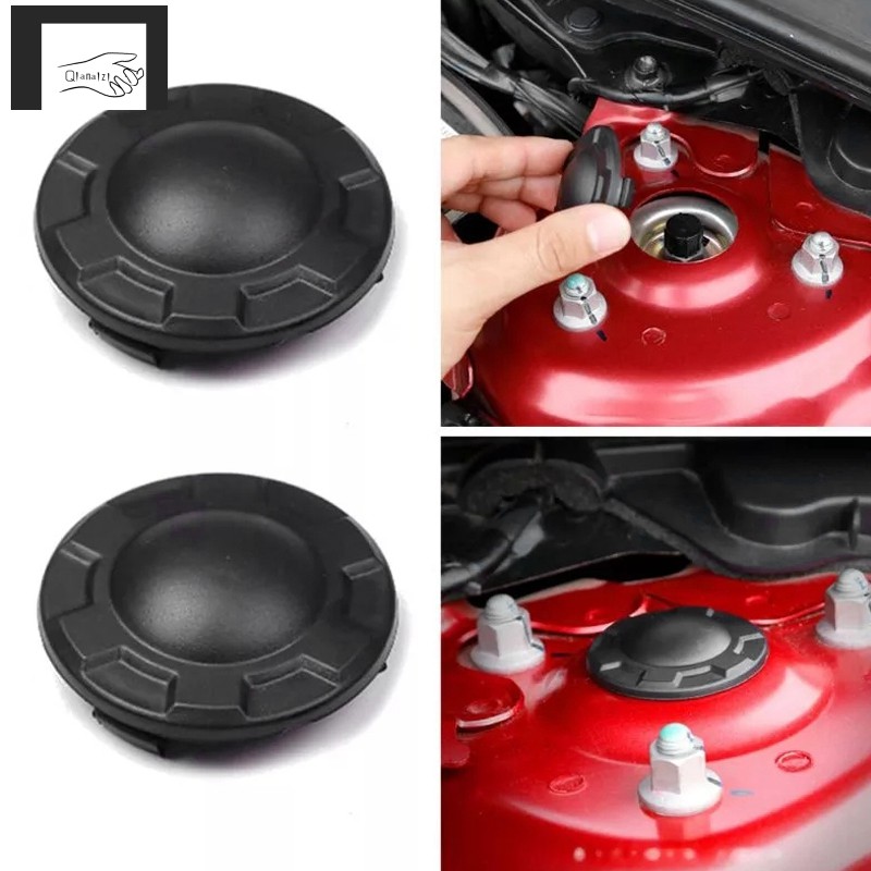 2PCS Car Shock Absorber Trim Protection Cover Waterproof Dustproof Cap ...