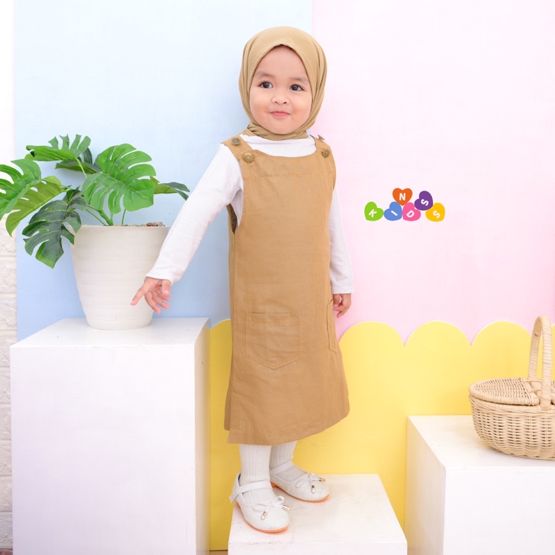Girls' Mini DRESS (1-4 years) Lika Overall Premium Original Hemp ...