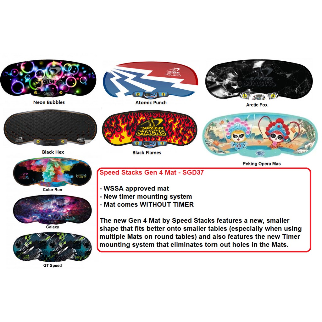 Speed Stacks Gen 4 Mat No Timer Included Shopee Philippines
