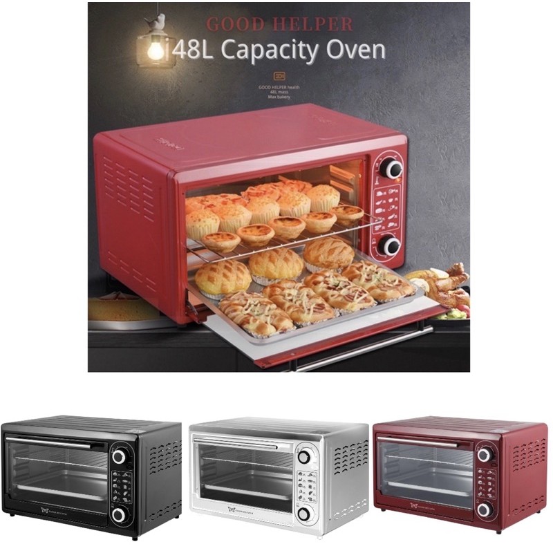 48L Electric Oven Microwave For Baking TOASTER Good Helper AUTOMATIC ...
