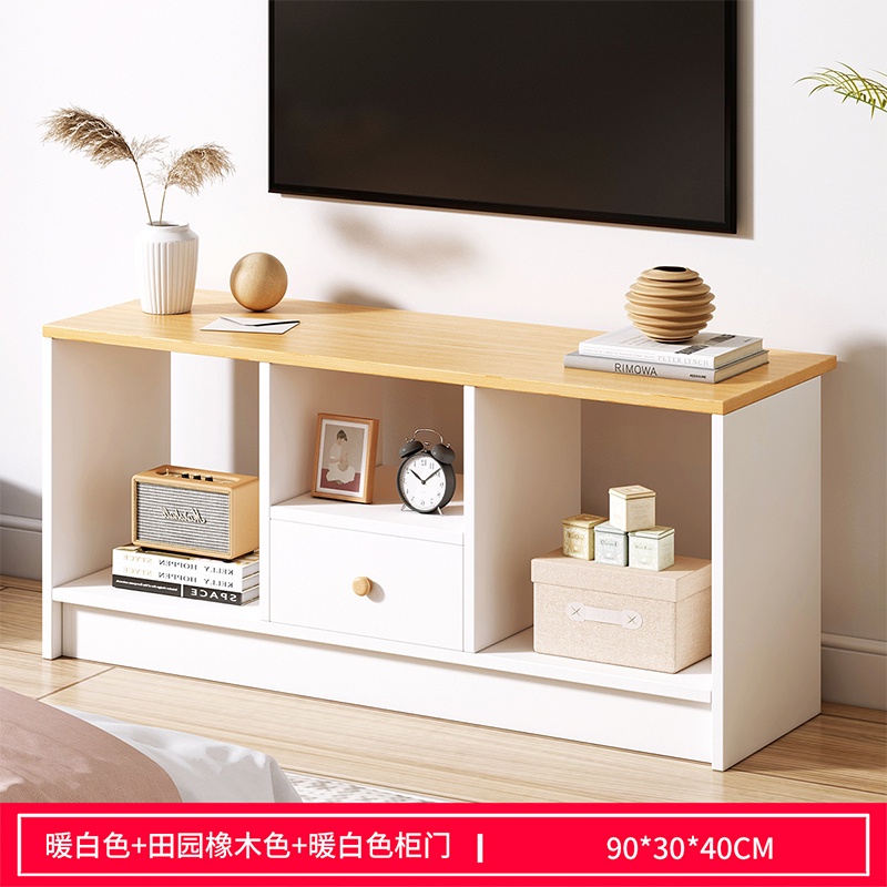 N453 F26 90cm TV Rack 90*30*40cm (White) MDF with 1 cabinet F26-90 ...