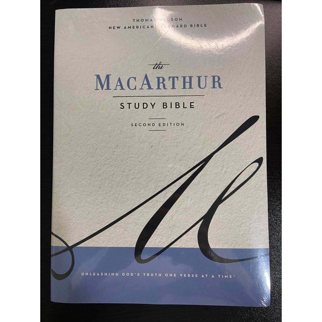NASB The Macarthur Study Bible Paperback (Second Edition) | Shopee ...
