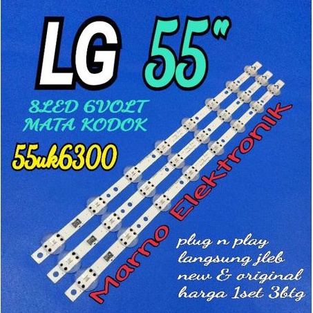 MATA BL BACKLIGHT LED TV LG 55 INCH 55UK6300PTE LG 55IN 55UK6300 LARGE ...
