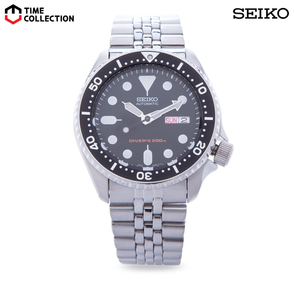 Seiko 5 Sports SKX007K2 Automatic Stainless Steel Strap Watch For Men ...